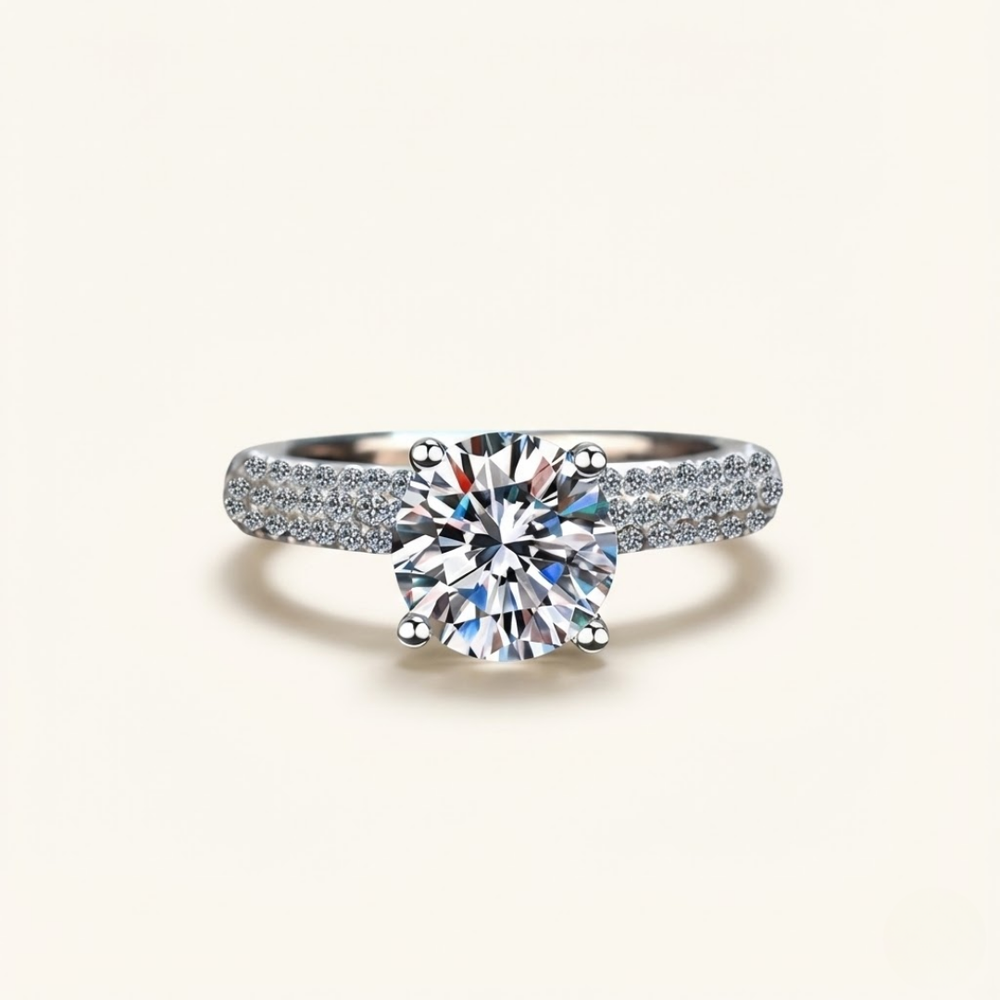Narin Moissanite Ring